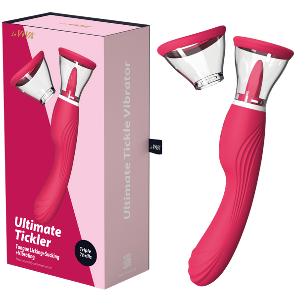 Laviva - Ultimate Tickler | Dual-Ended Vibrator – Nauti & Nice